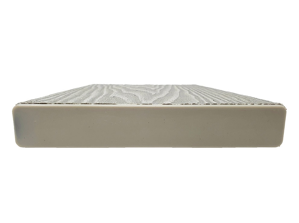 Ash Grey Composite Decking End Cap